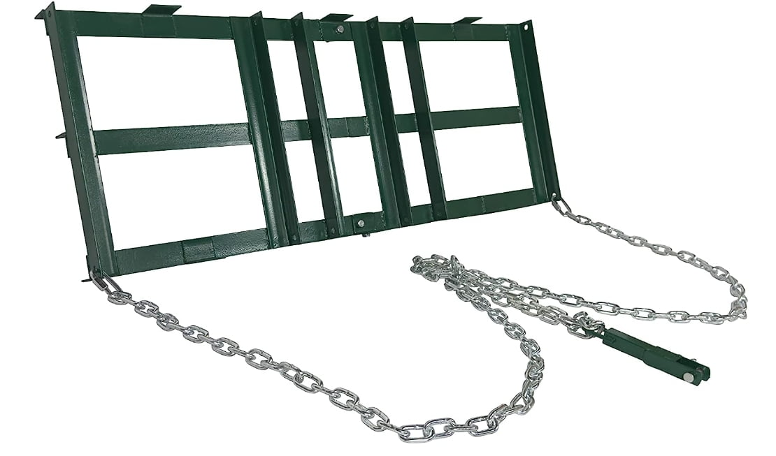 Maritcute Lawn Leveling Rake, Stainless Steel Landscape Rakes, Heavy ...