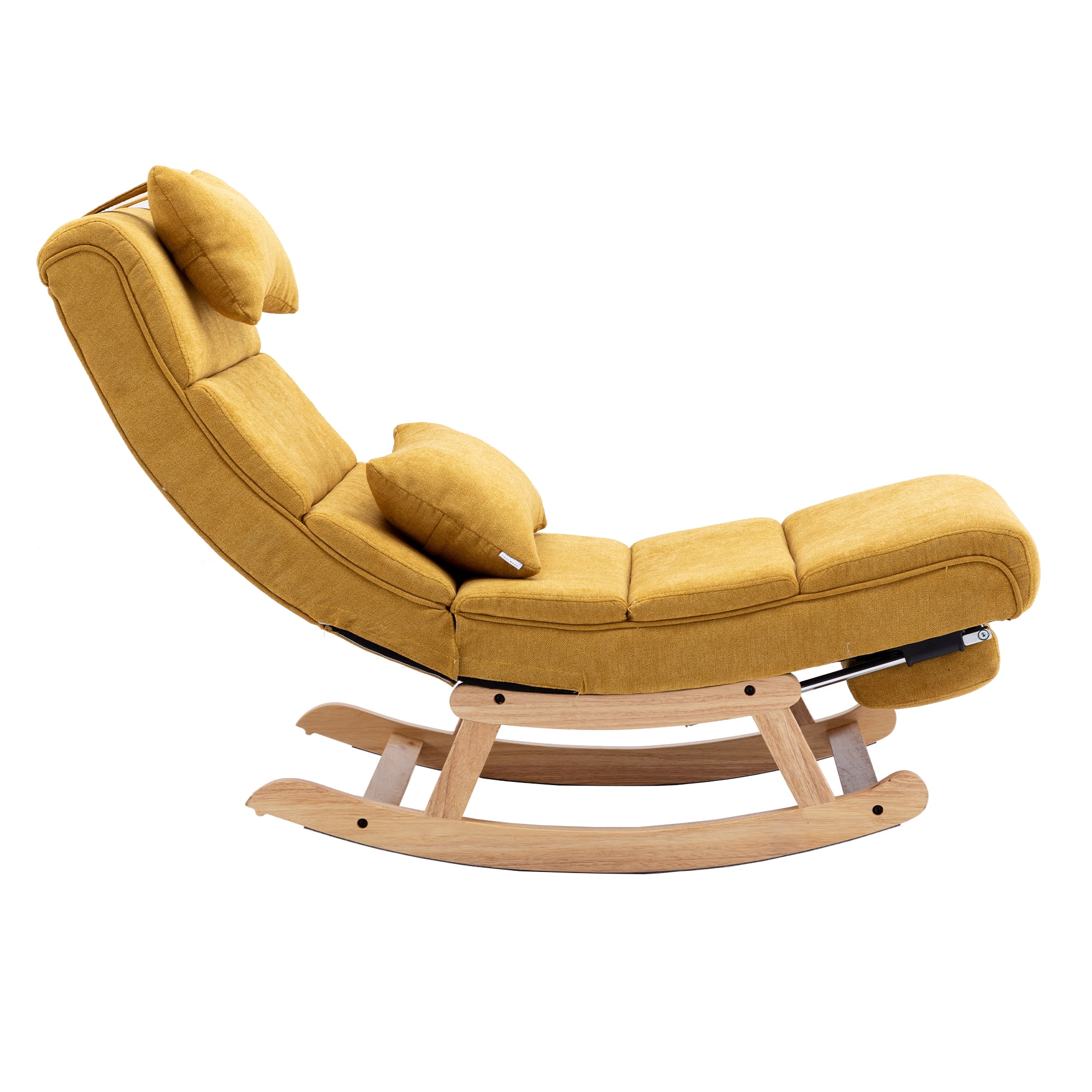 Maritcute Modern Rocking Chair, Rocking Sofa Chair With Upholstered ...