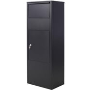VORVIL Galvanized Steel Home Parcel Box, Package Drop Box, Extra Large ...