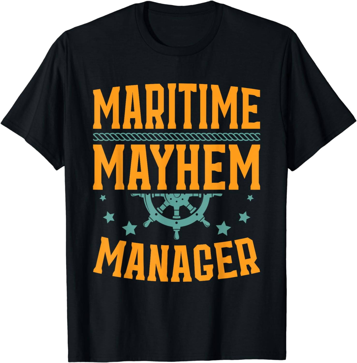 Maritime Mayhem Manager T-Shirt 04 - Walmart.com