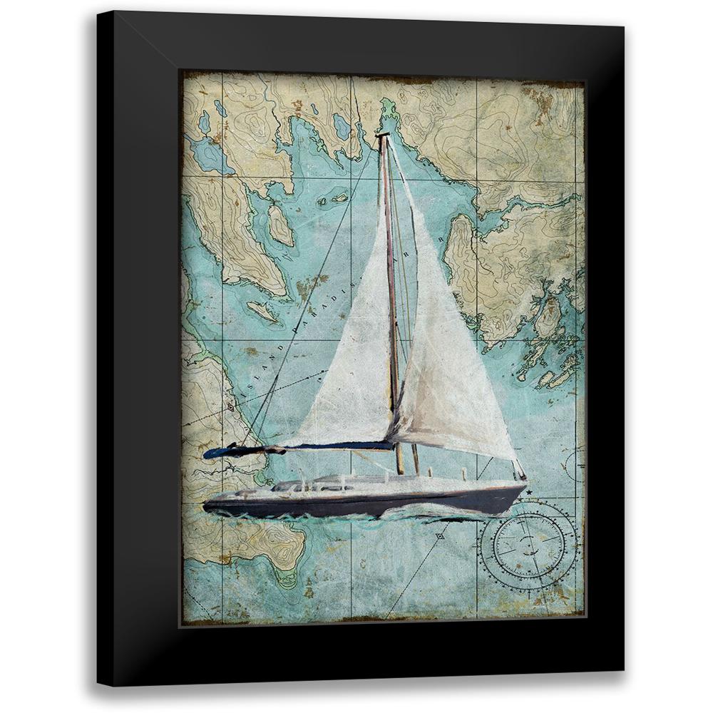 Maritime Sail 13x18 Black Modern Framed Museum Art Print Titled - Art ...