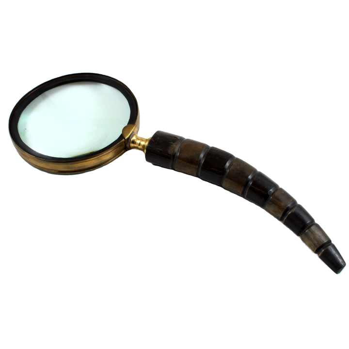 Maritime Treasures Brass Nautical Hand Held Magnifier Magnifying Glass ...