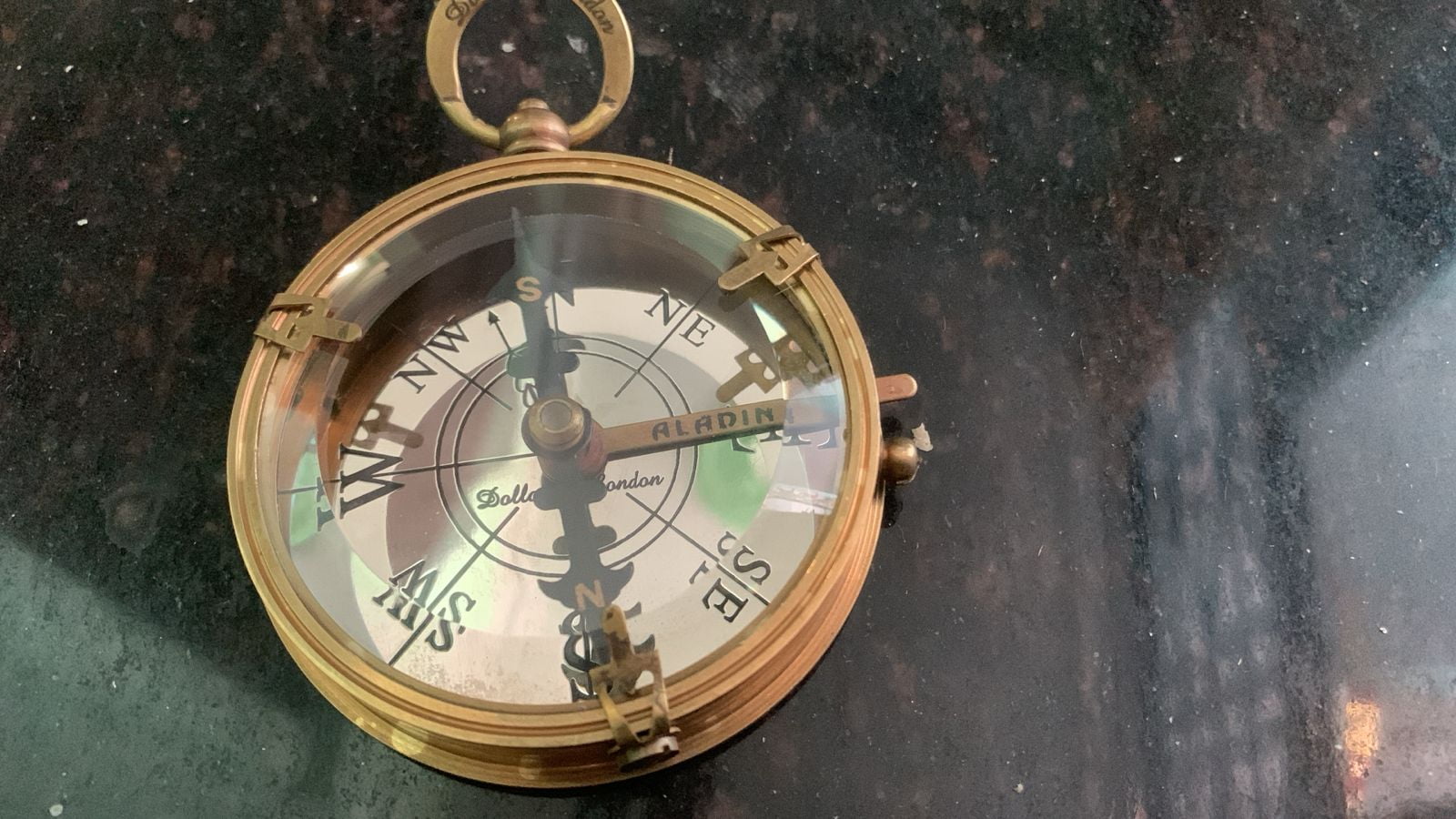 Maritime Treasures Instruments Brass Compass Engraved Gift for Son ...