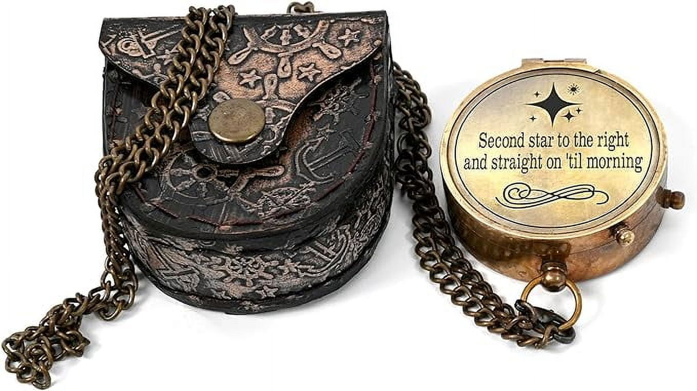 Maritime treasures Instruments Engraved Compass, Customized Brass ...