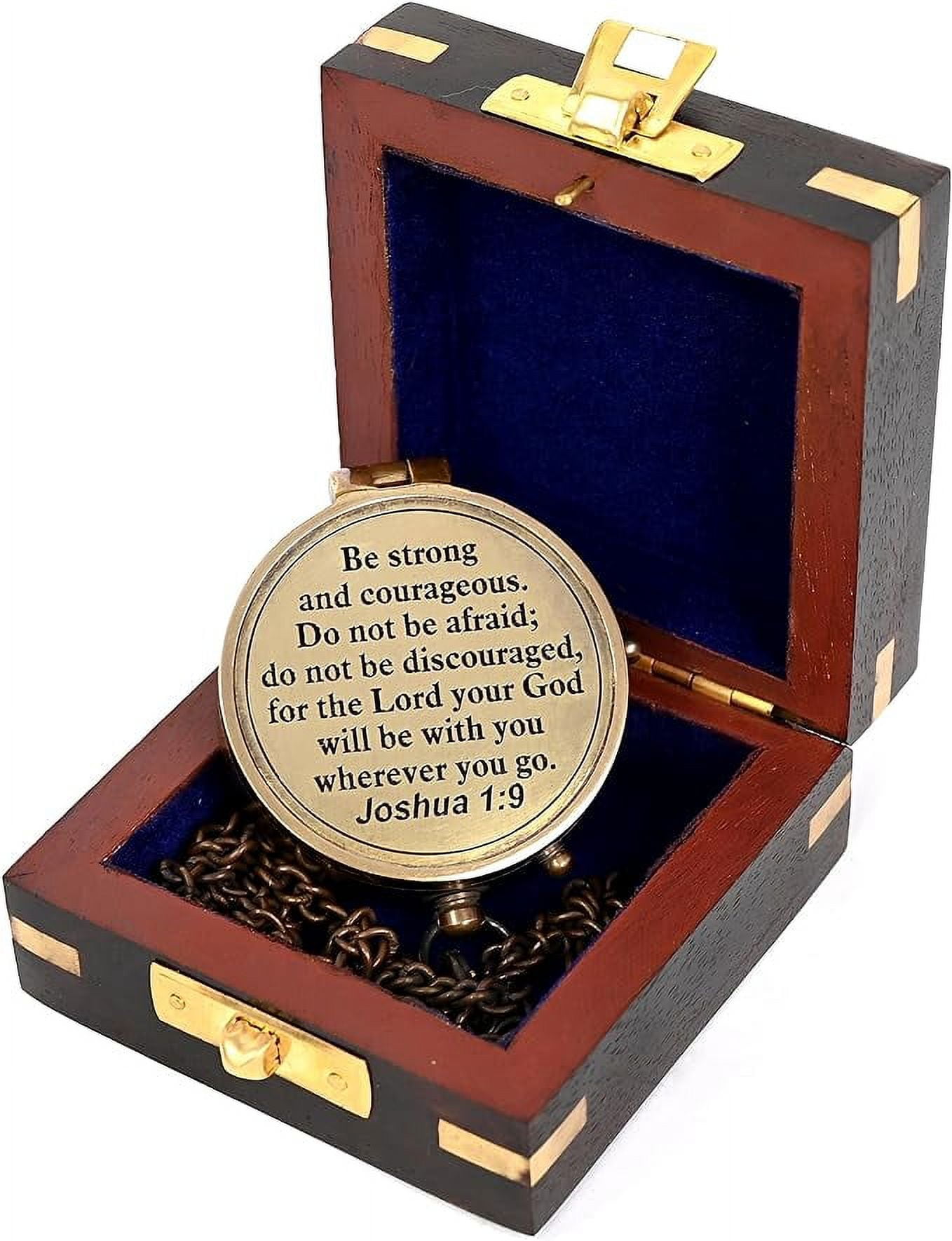 Maritime Treasures Instruments Engraved Compass, Customized Brass ...