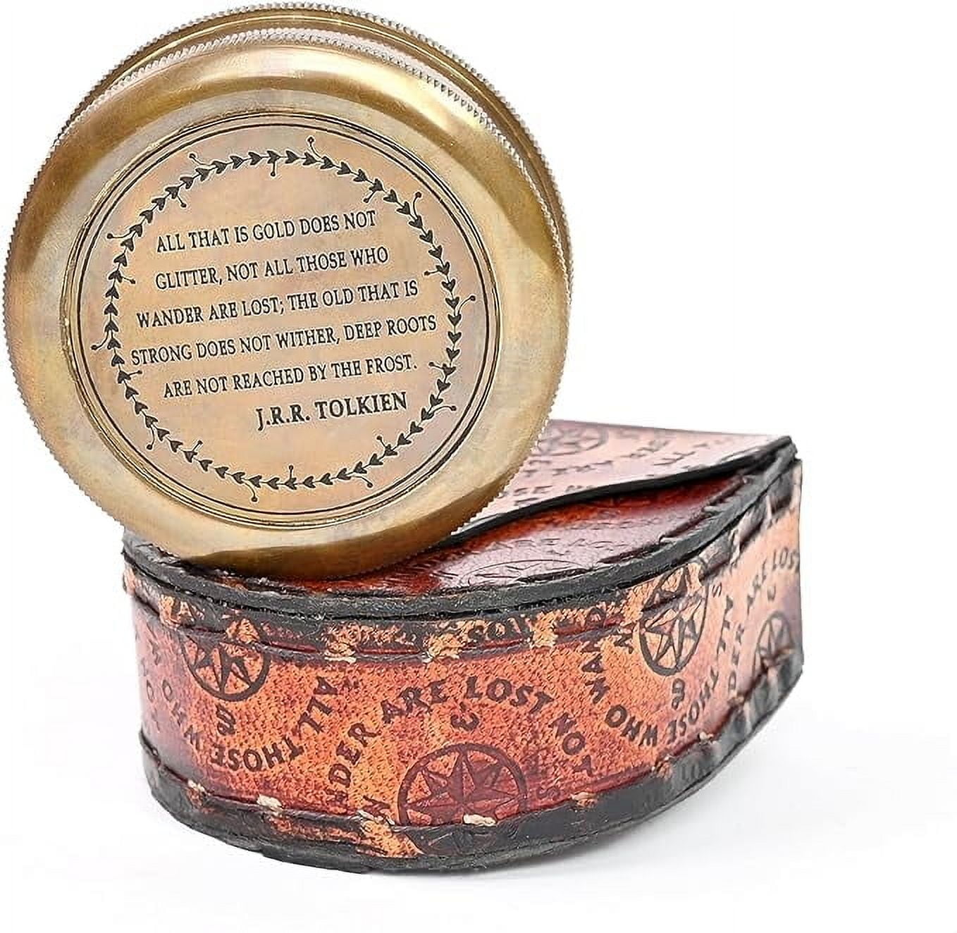 Maritime treasures Instruments Not All Those Who Wander are Lost Brass ...