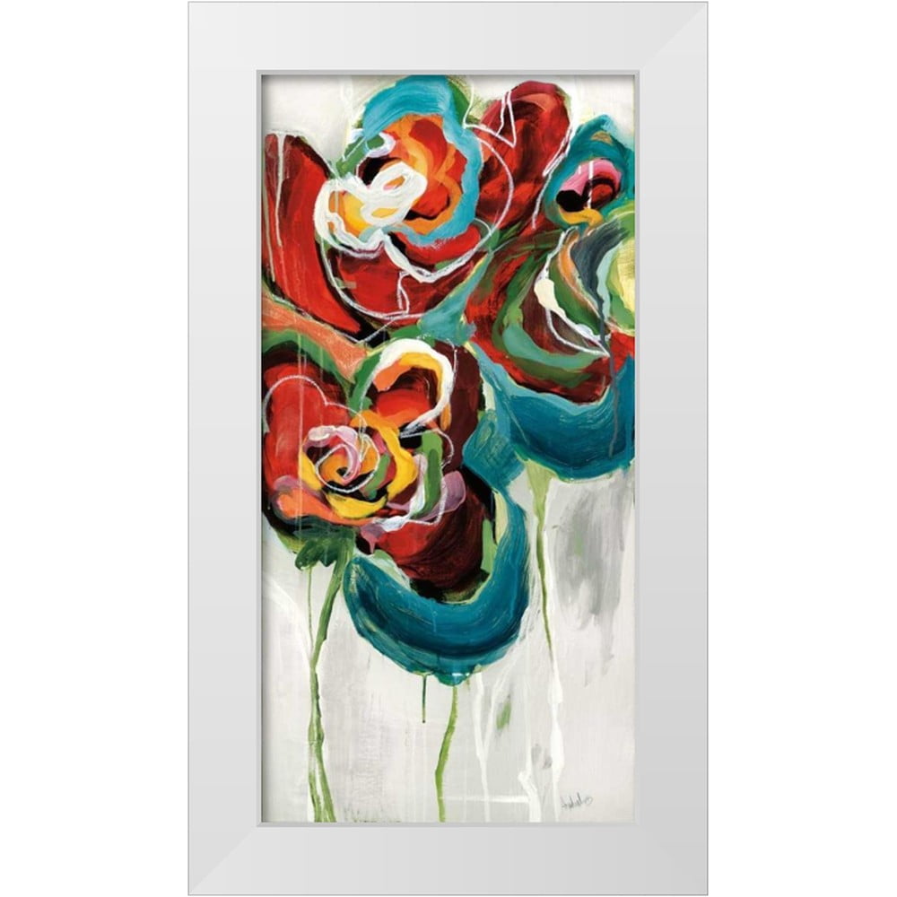 Maritz, Angela 18x32 White Modern Wood Framed Museum Art Print Titled ...