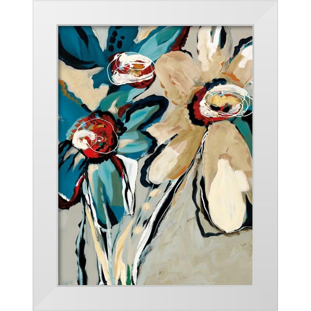 Maritz, Angela 19x24 White Modern Wood Framed Museum Art Print Titled ...