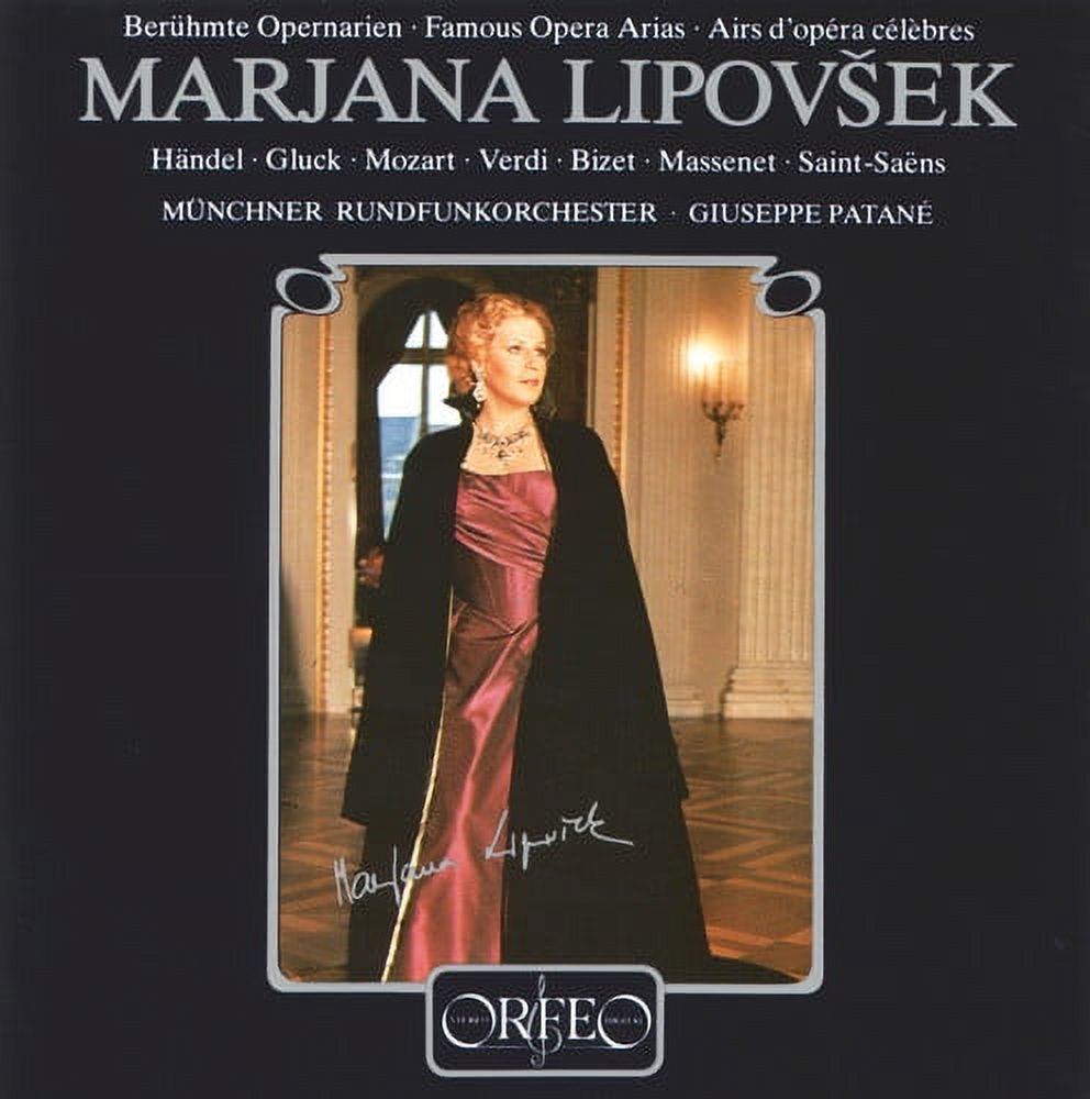 Marjana Lipovsek - Famous Opera Arias - Music & Performance - CD ...