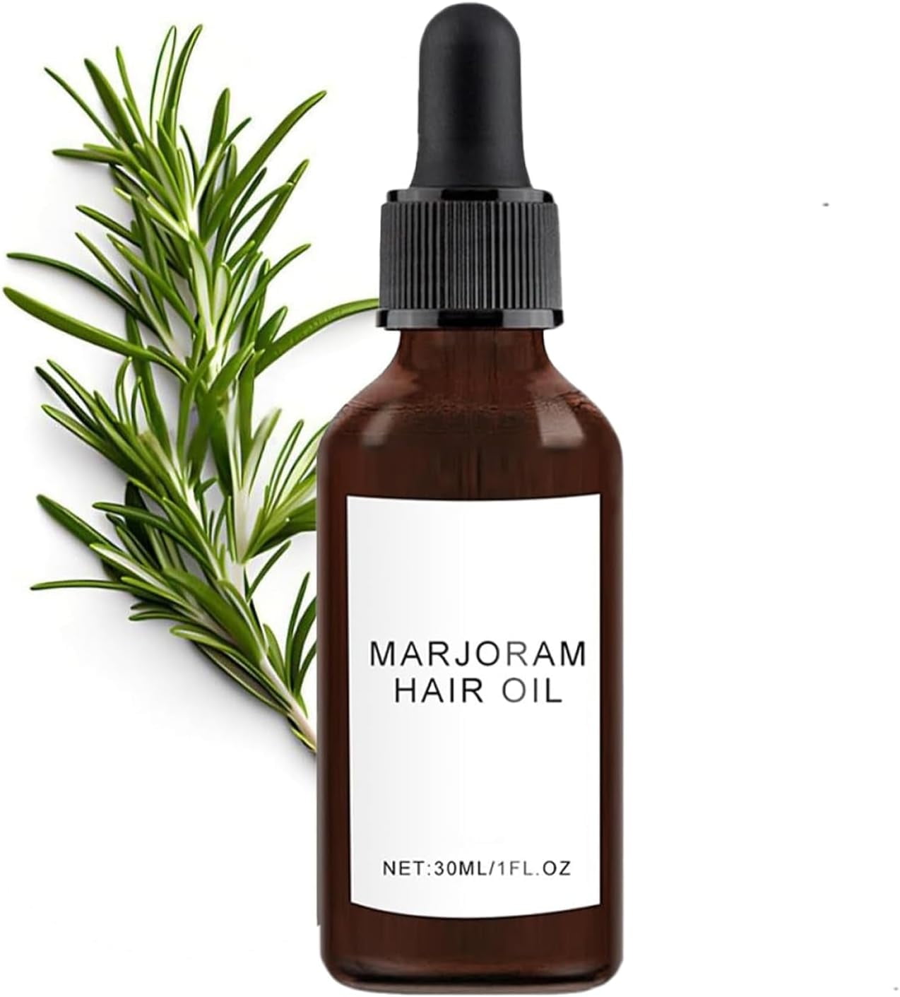 Marjoram Oil Hair Care Liquid - Moisturizing & Repairing Essence for All Hair Types, Soft ...
