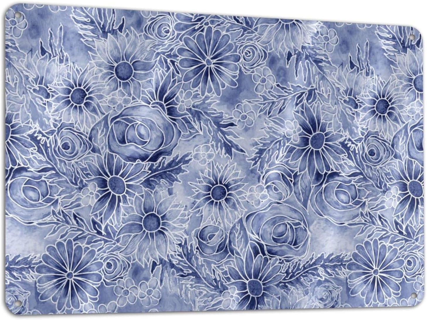 Marjorie In Blue Tin Signs Wall Decor for Bars,Restaurants,Cafes Pubs ...