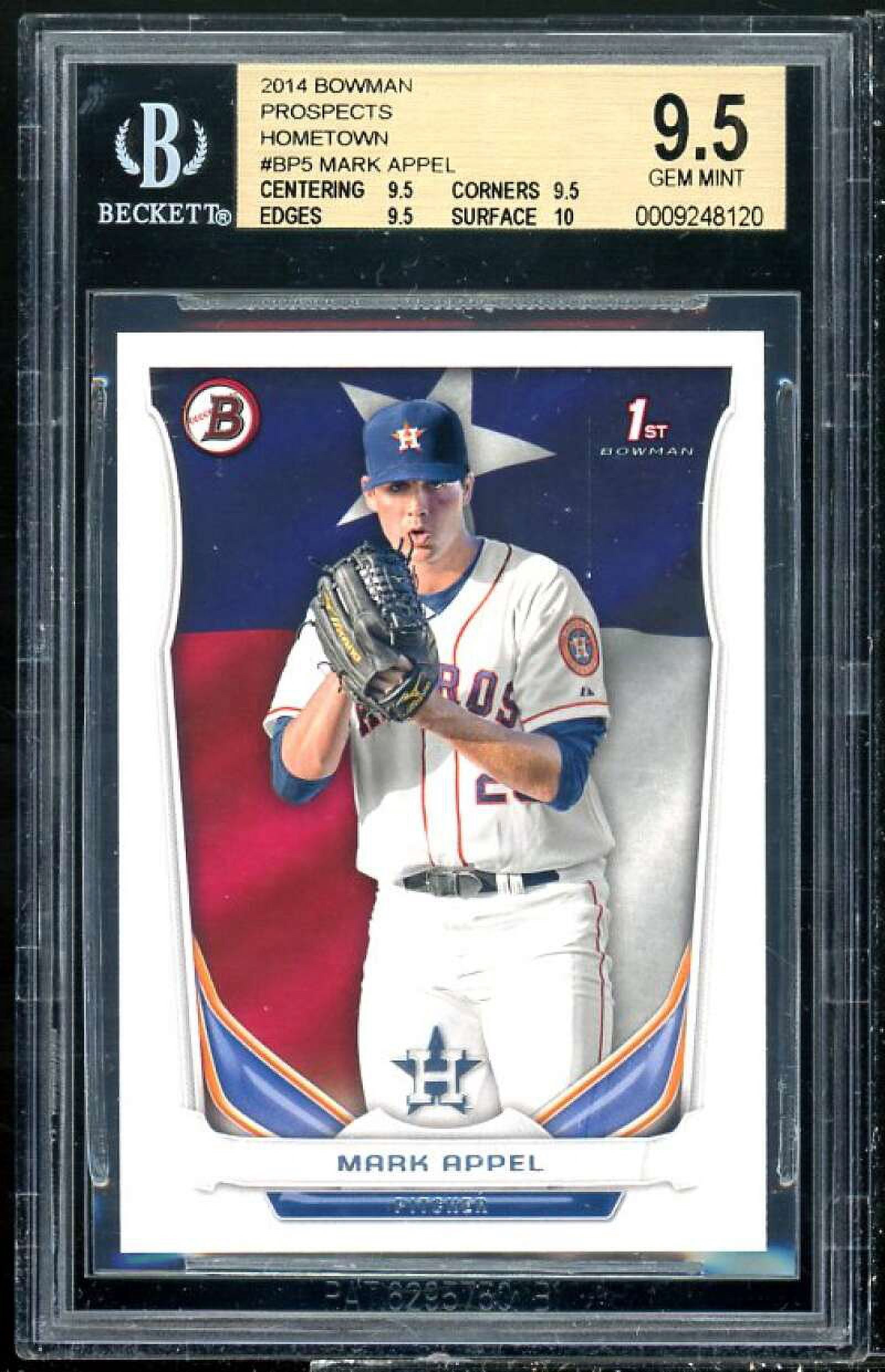 Mark Appel 2014 Bowman Prospects #BP5 BGS 9.5 for Office - Walmart ...