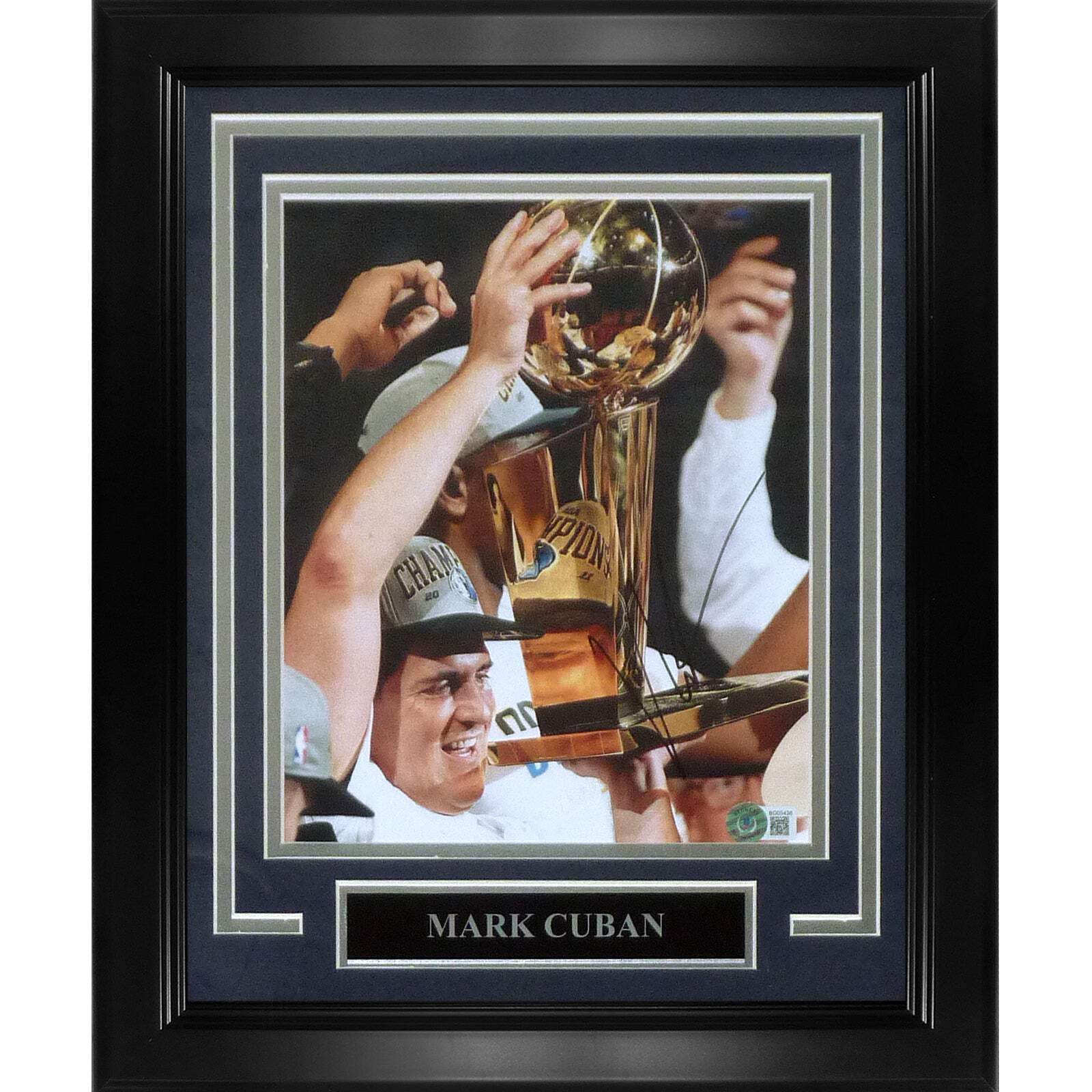 Mark Cuban Autographed Dallas Mavericks Deluxe Framed 8x10 Photo - JSA ...