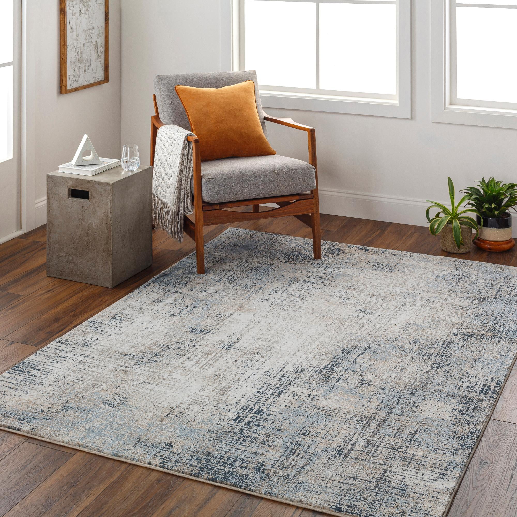 Mark&Day Area Rugs, 10x14 Anamosa Modern Ivory Area Rug (10' x 14 ...