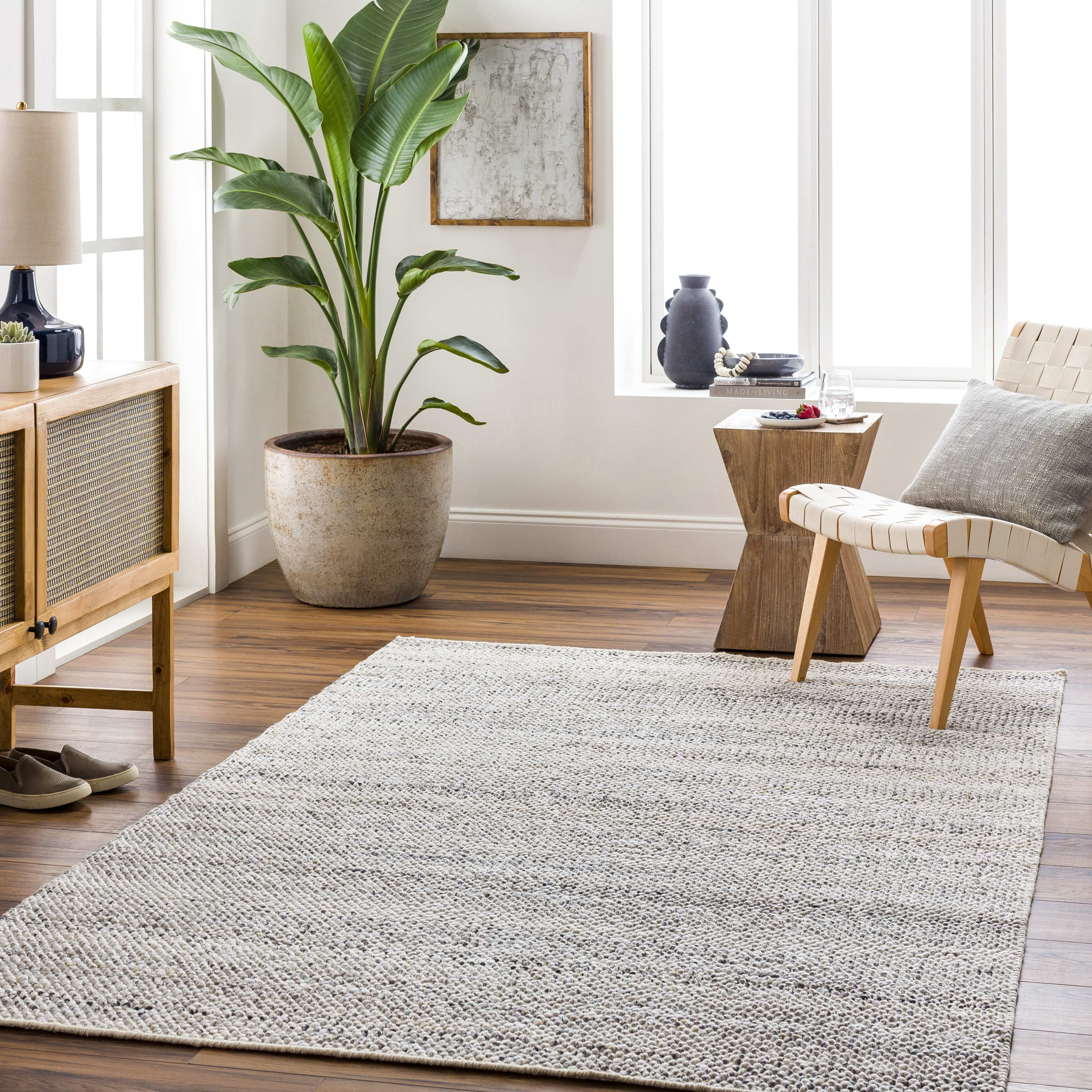 Mark&Day Area Rugs, 10x14 La Cygne Modern Light Brown Beige Area Rug ...