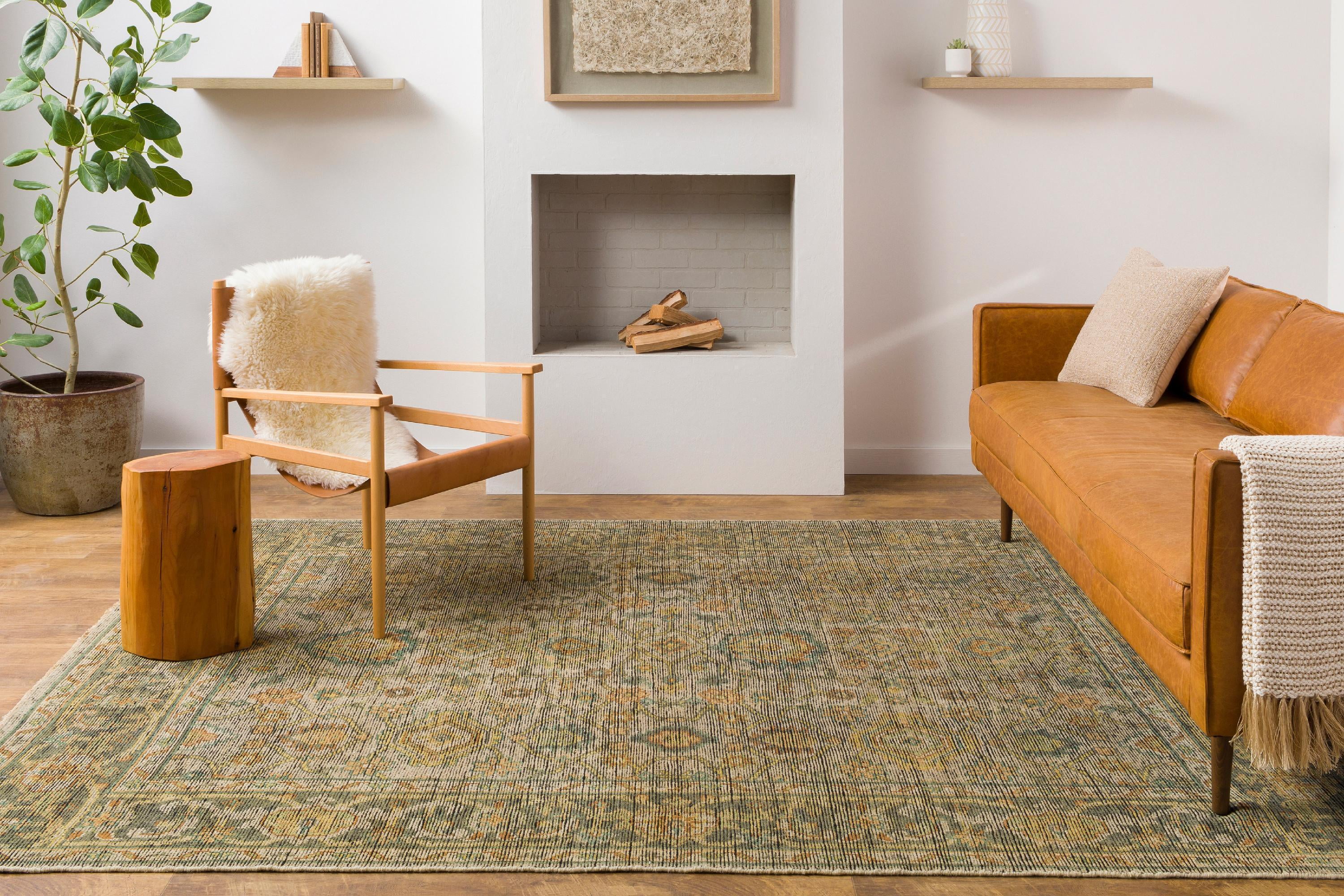 Mark&Day Area Rugs, 10x14 Stokhem Traditional Mustard Area Rug (10' x ...