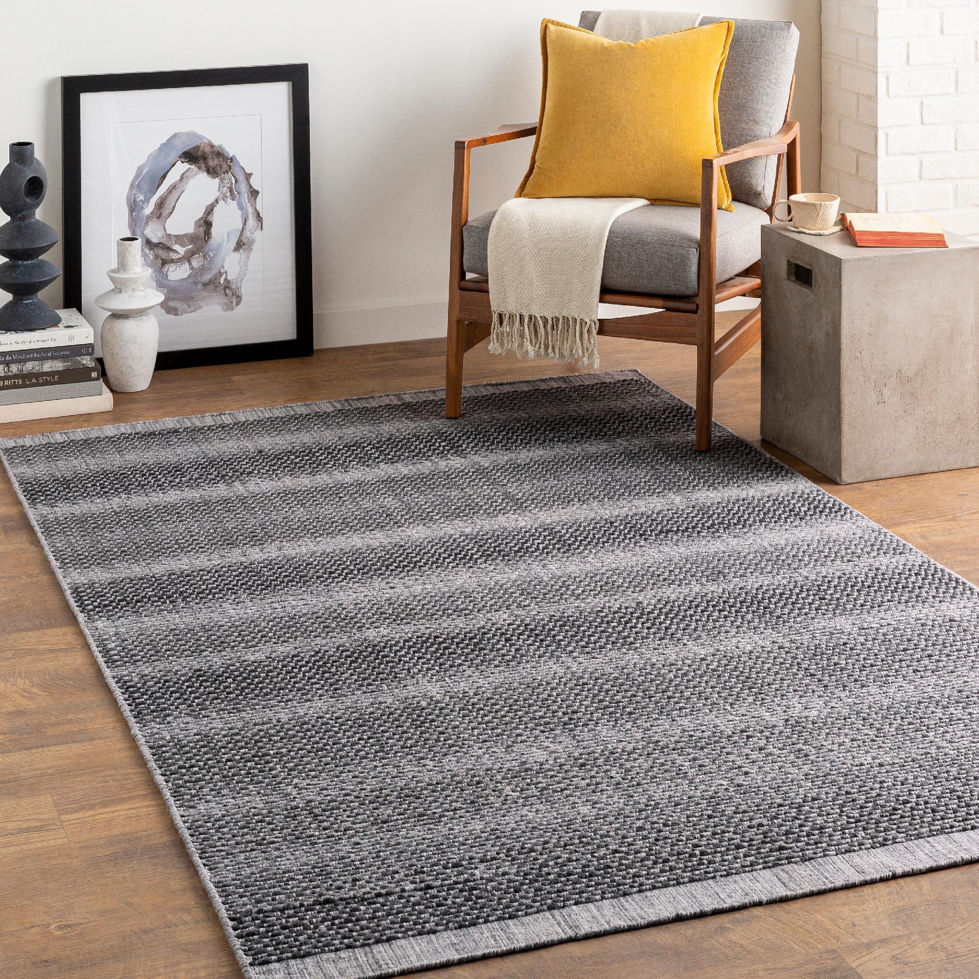 Mark&Day Area Rugs, 10x14 Templos Cottage Charcoal Area Rug (10' x 14 ...