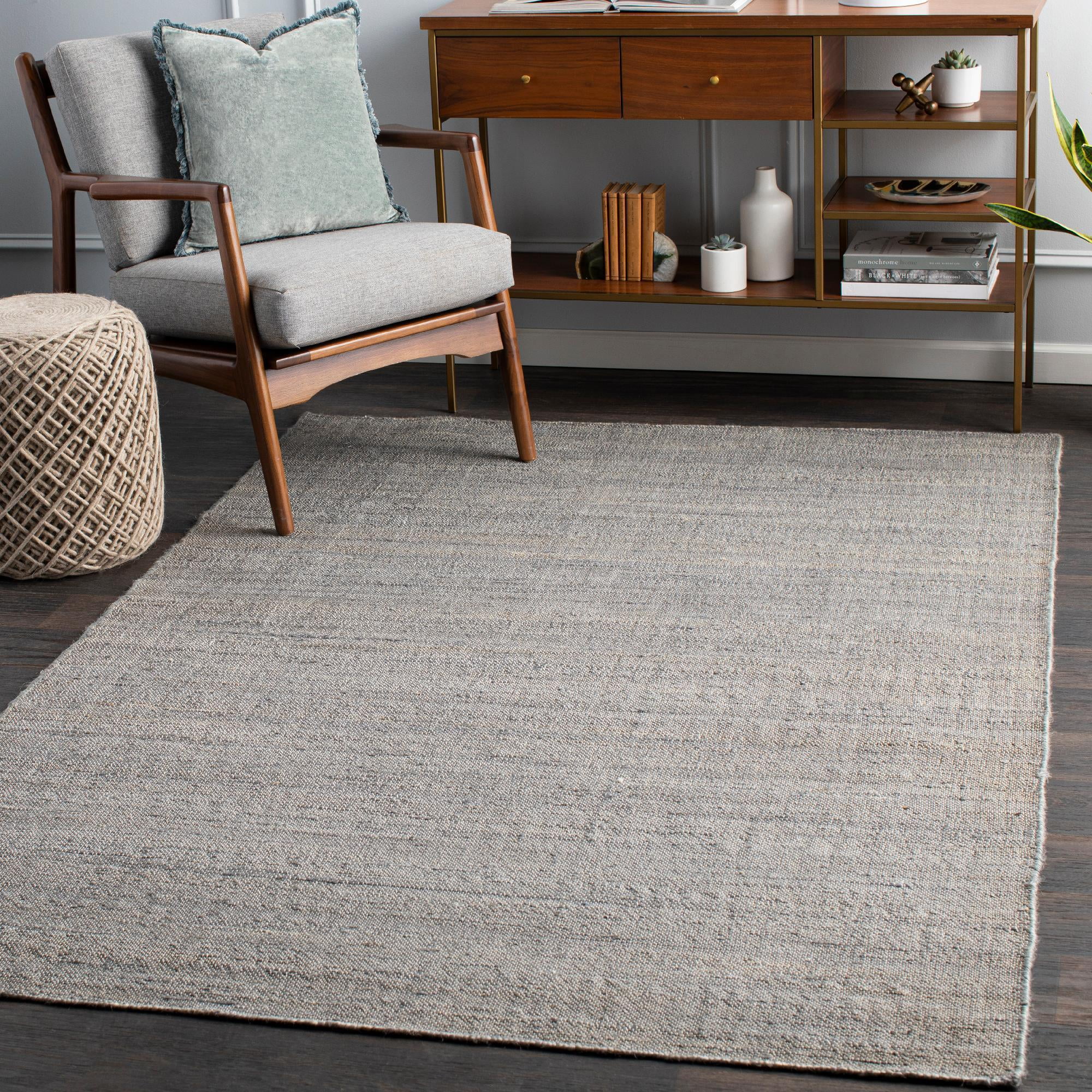 Mark&Day Jute Rugs, 12x15 Herpen Cottage Charcoal Area Rug, Grey Brown ...