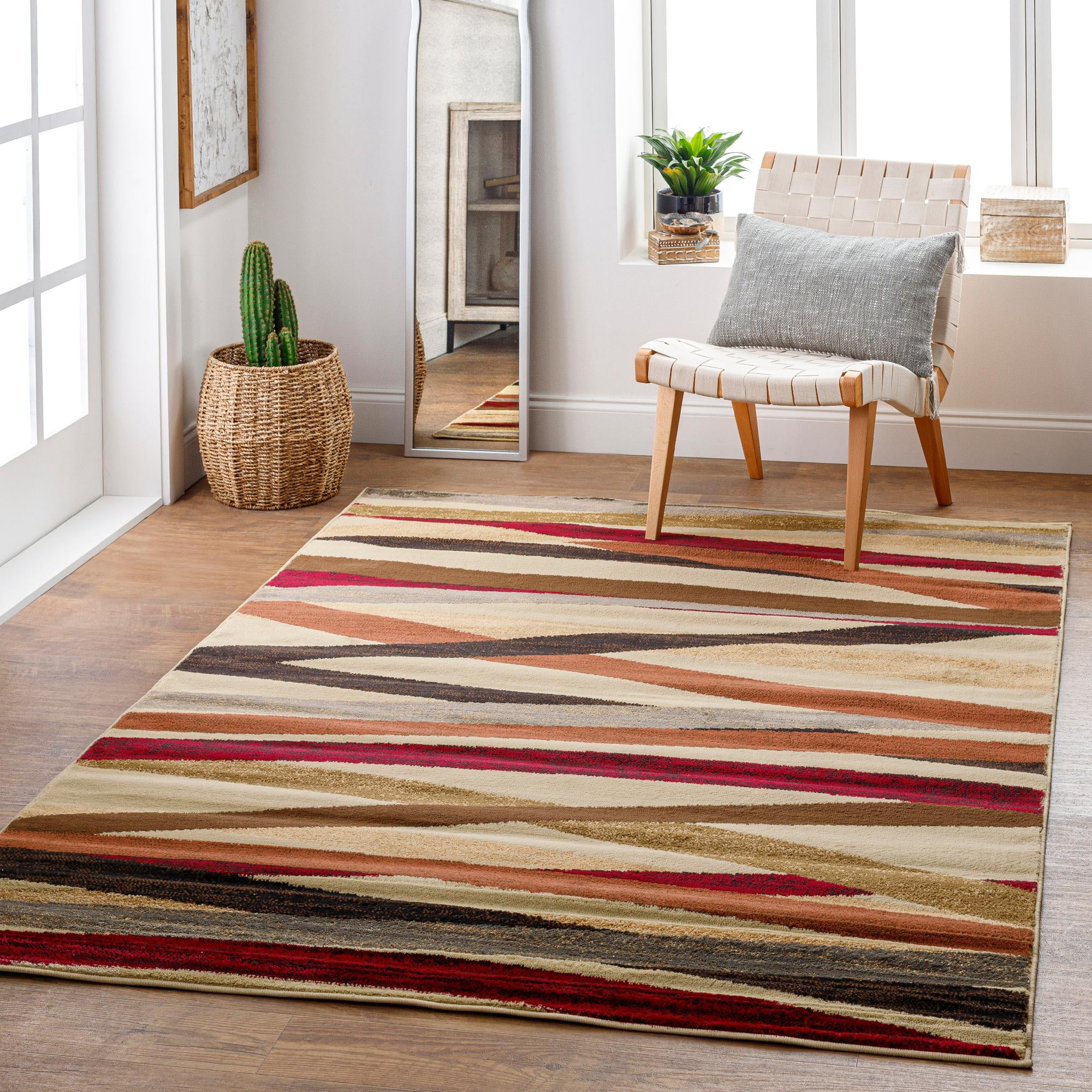 Mark&Day Area Rugs, 2x3 Biberbach Modern Camel Area Rug (2' x 3'3 ...