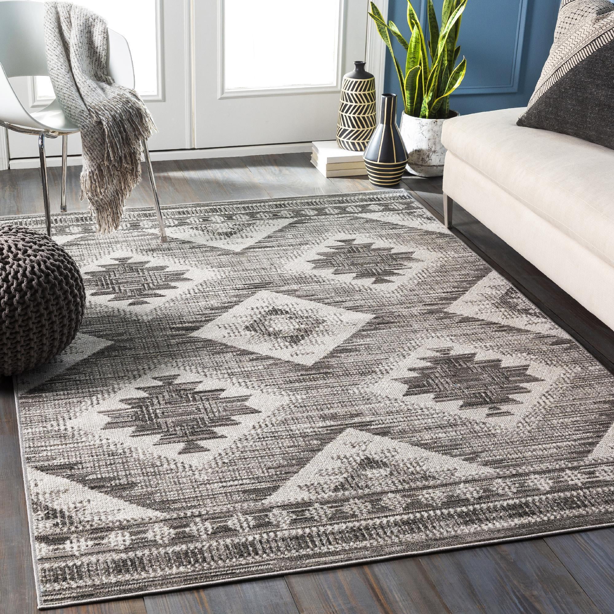 Mark&Day Area Rugs, 2x3 Dalerpeel Traditional Charcoal Area Rug (2' x 2 ...