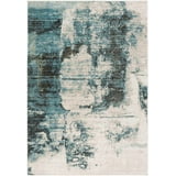 Mark&Day Area Rugs, 2x3 Drouwen Modern Teal Area Rug (2' x 2'11 ...
