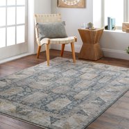 Well Woven Amba Distressed French Floral Area Rugs, Beige - Walmart.com