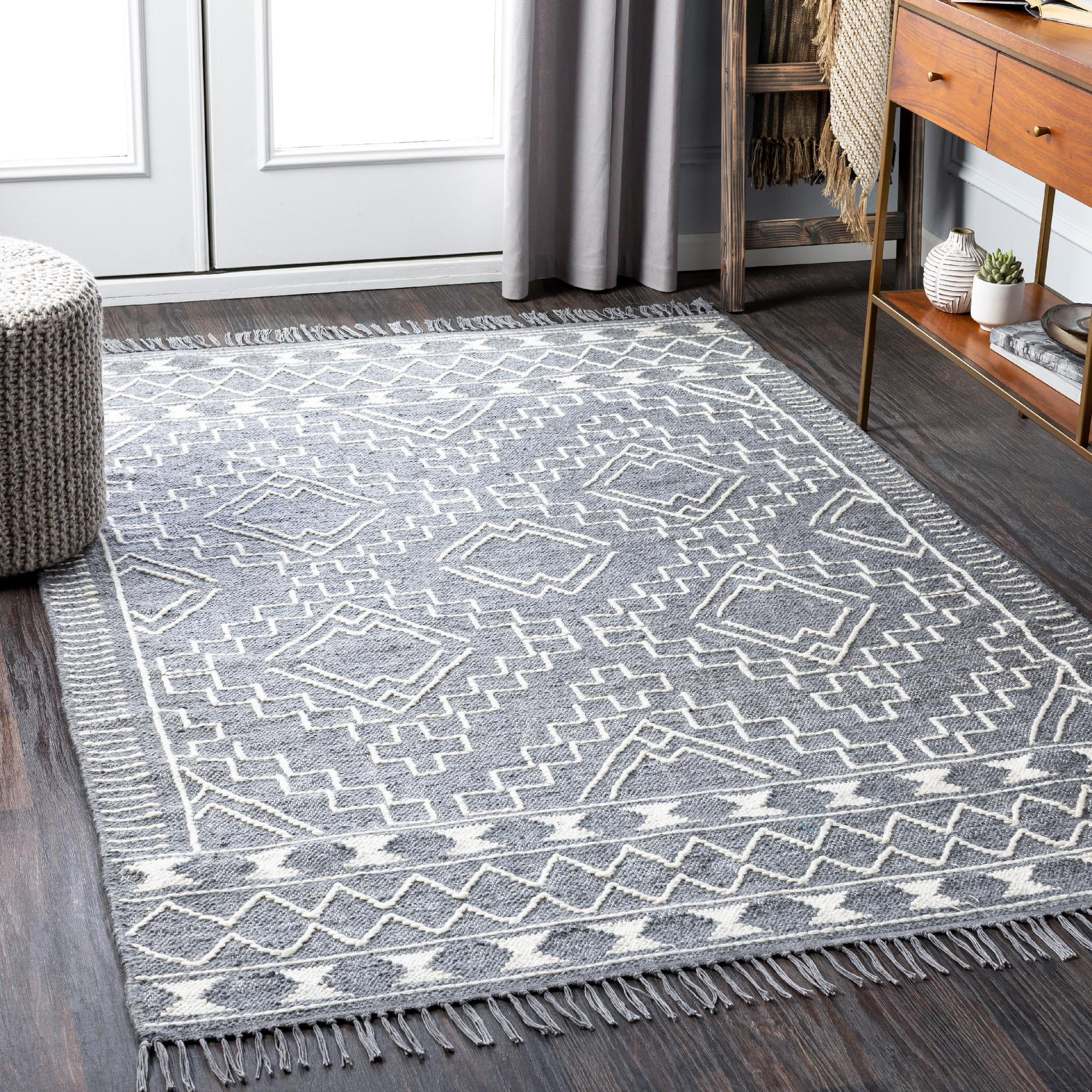 Mark&Day Area Rugs, 2x3 Lance Global Charcoal Area Rug (2' x 3 ...