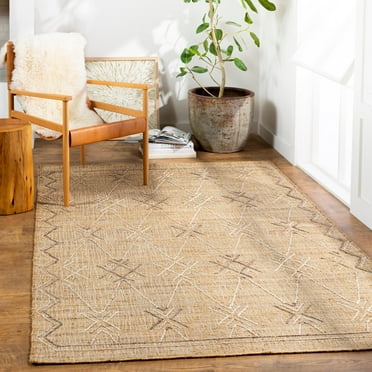Mark&Day Area Rugs, 4x5 Candee Traditional Taupe Area Rug (3'10" x 5'7 ...