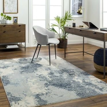 Mark&Day Area Rugs, 8x11 Attapulgus Modern Denim Area Rug (8' x 11 ...