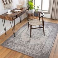 Mark&Day Wool Area Rugs, 5x6 Eckville Traditional Ivory Custom Shape ...