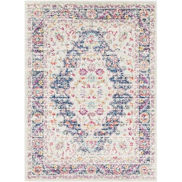 Mark&Day Area Rugs, 9x12 Aria Traditional Navy Area Rug (9' x 12'3 ...