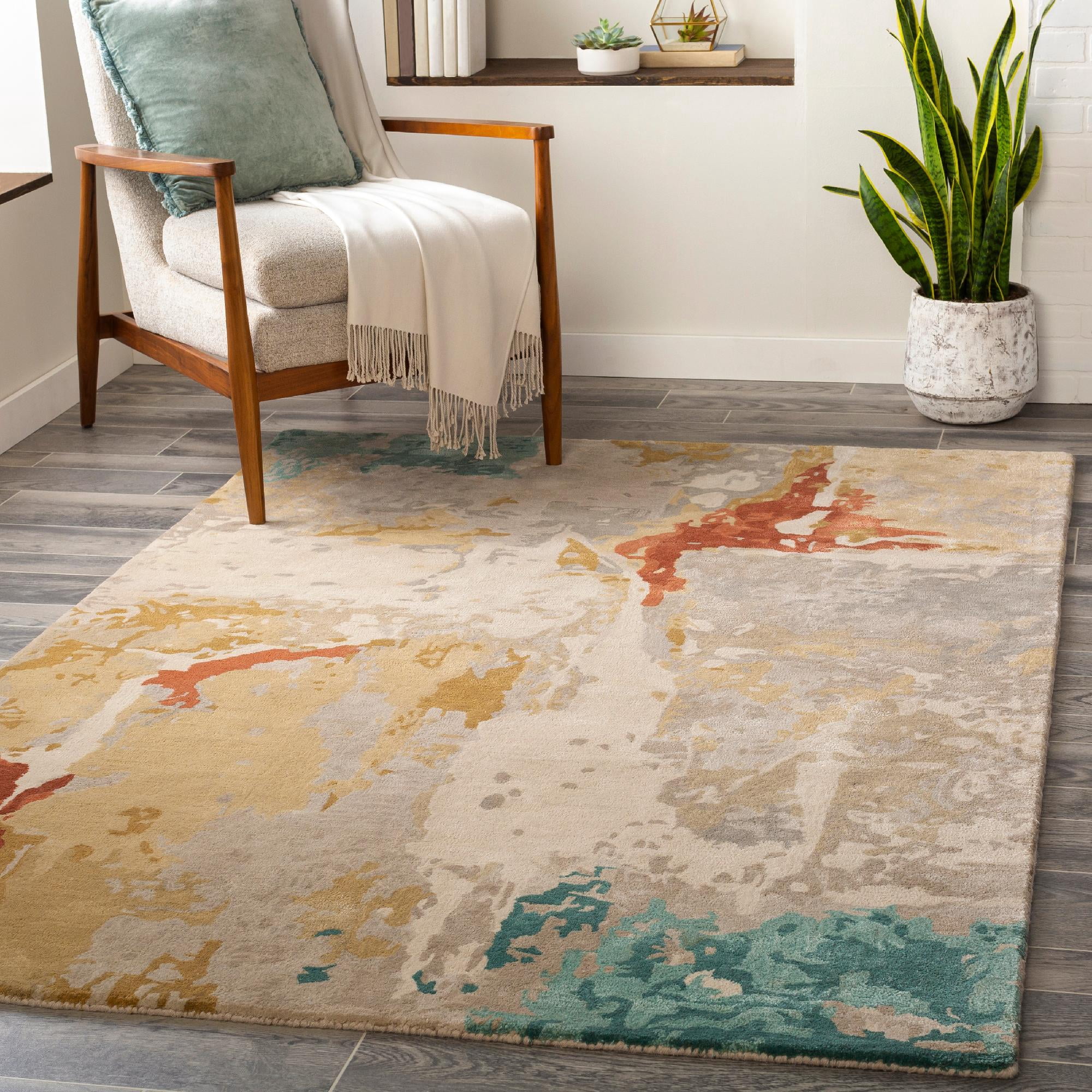 Mark&Day Area Rugs, 2x3 Oldbury Modern Brick Area Rug (2' x 3 ...