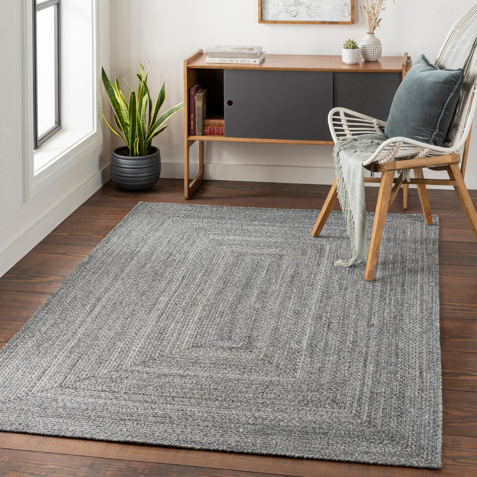 Mark&Day Area Rugs, 2x4 Starting Modern Charcoal Area Rug (2'6" x 4 ...