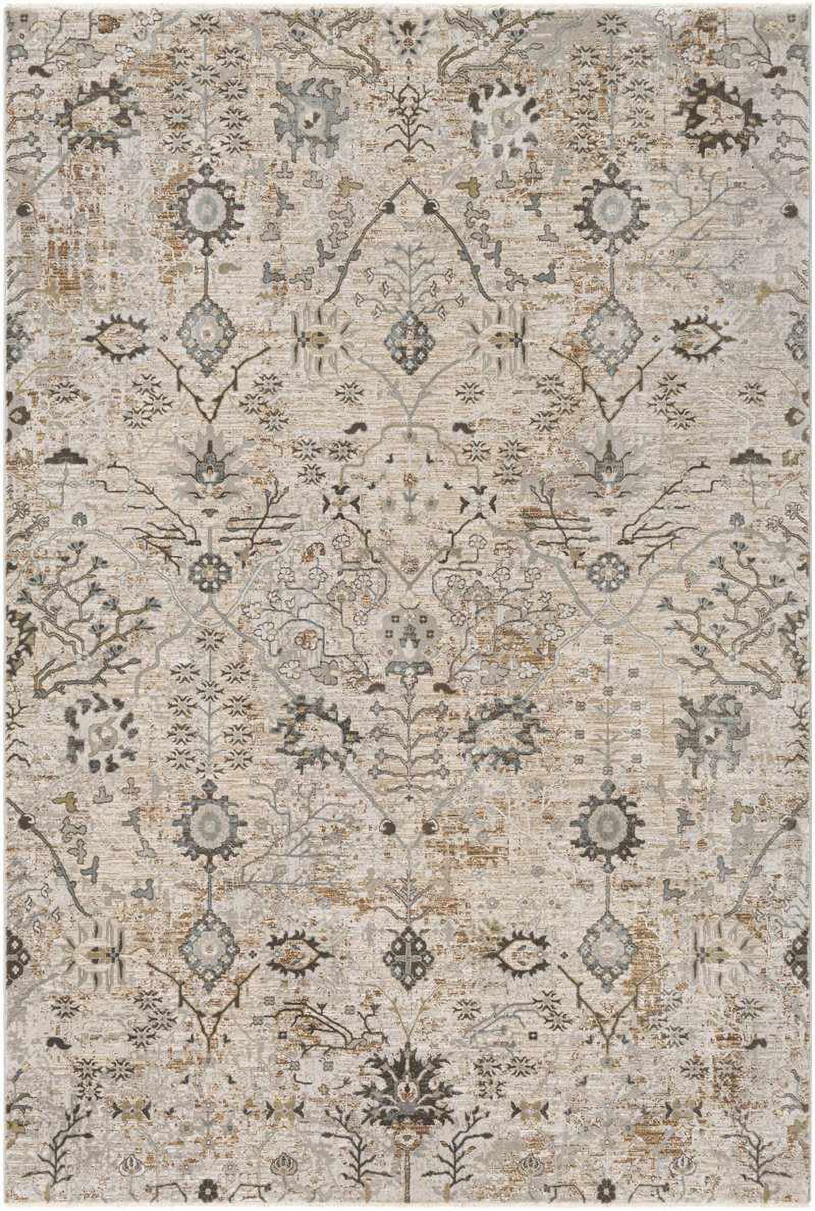 Mark&Day Area Rugs, 2x4 Zedde Traditional Khaki Area Rug (2'7" x 4 ...