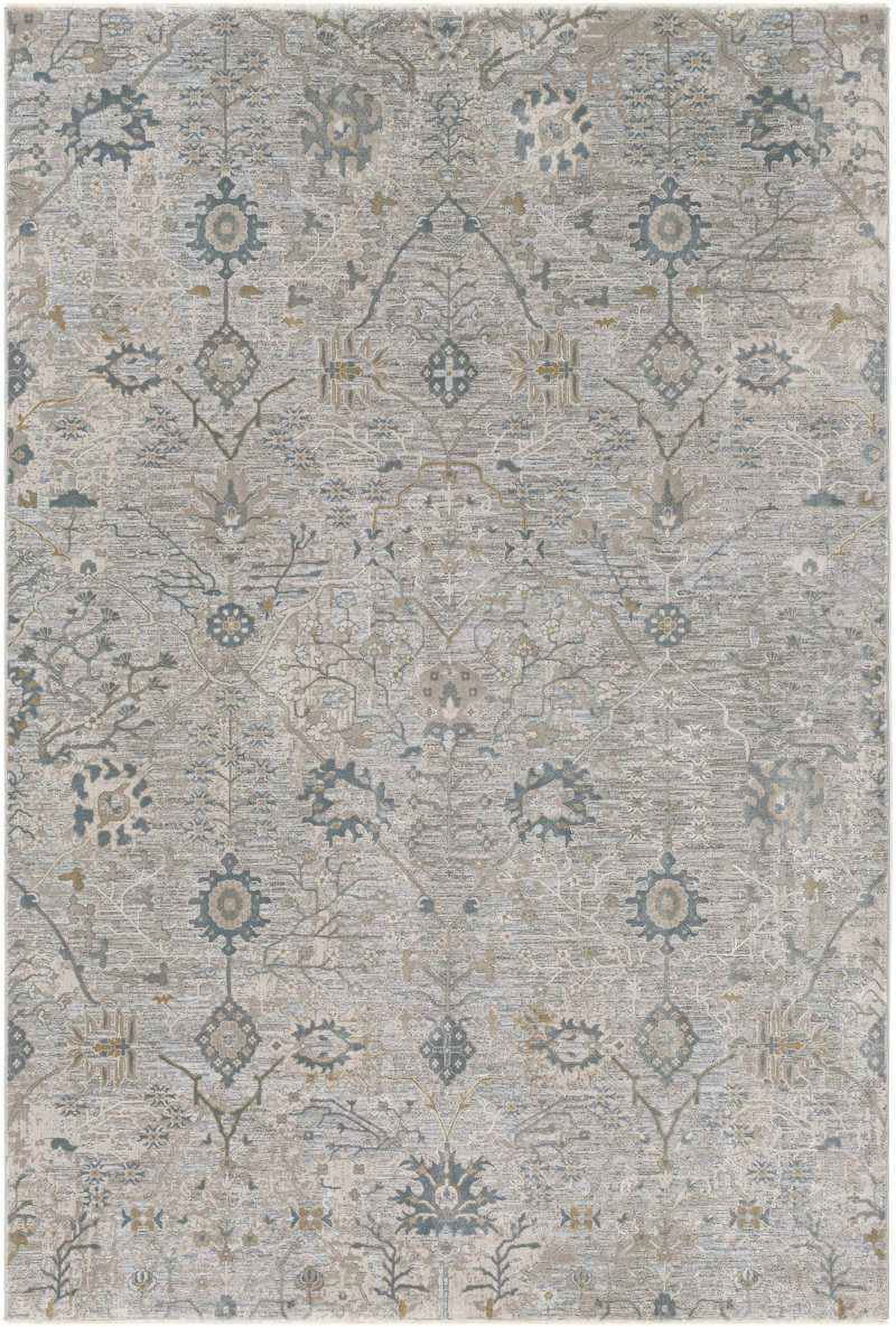 Mark&Day Area Rugs, 2x4 Zedde Traditional Sage Area Rug (2'7" x 4 ...