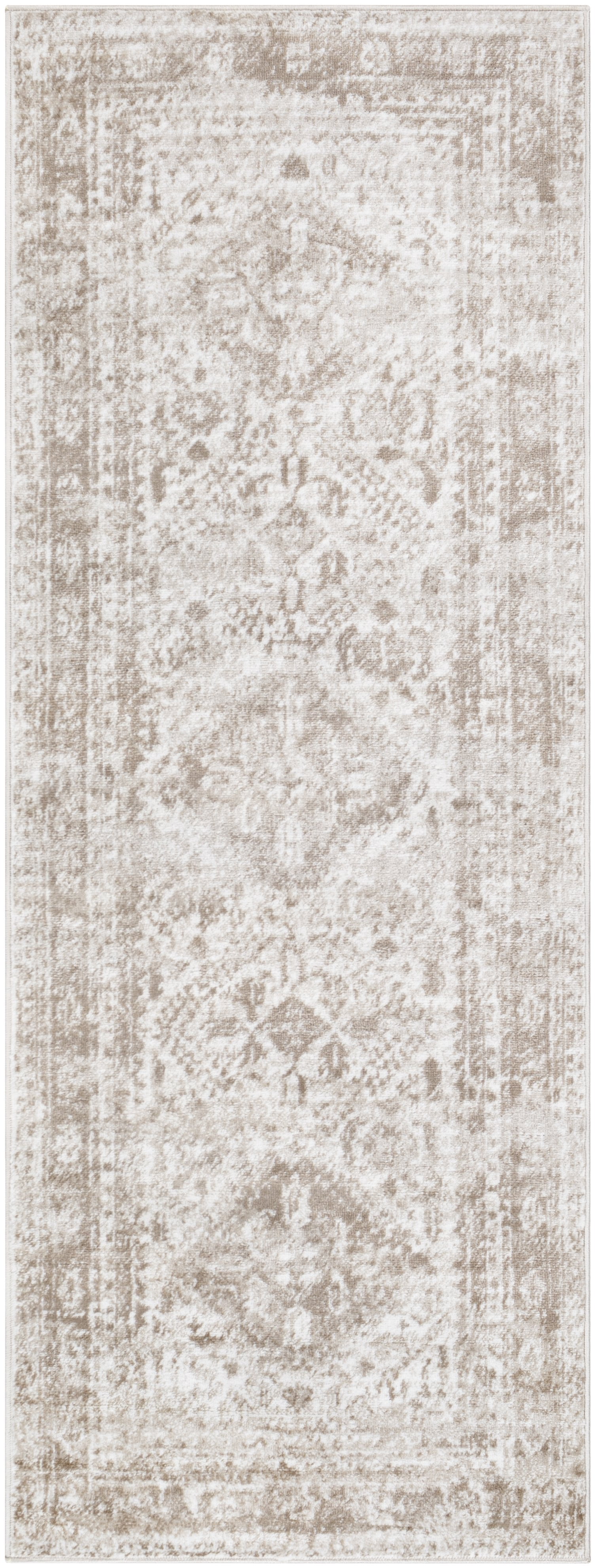 Mark&Day Area Rugs, 2x7 Jules Traditional Ivory Runner Area Rug (2'7" x ...
