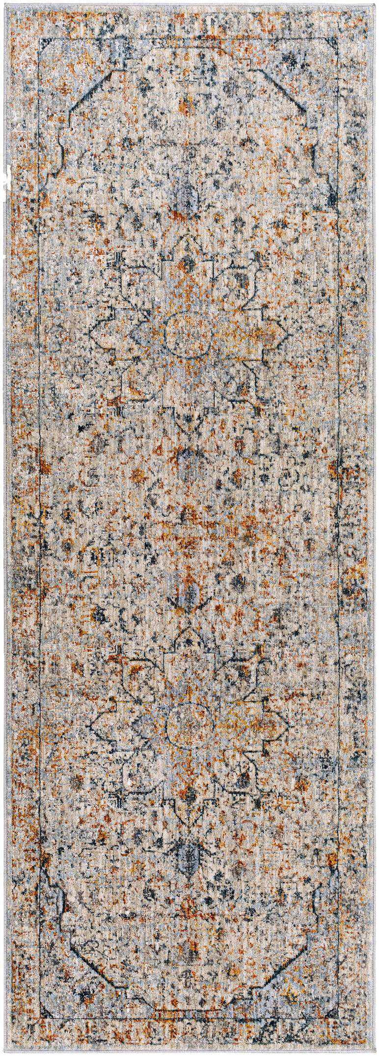 Mark&Day Area Rugs, 2x7 Oosterens Traditional Mustard Runner Area Rug ...