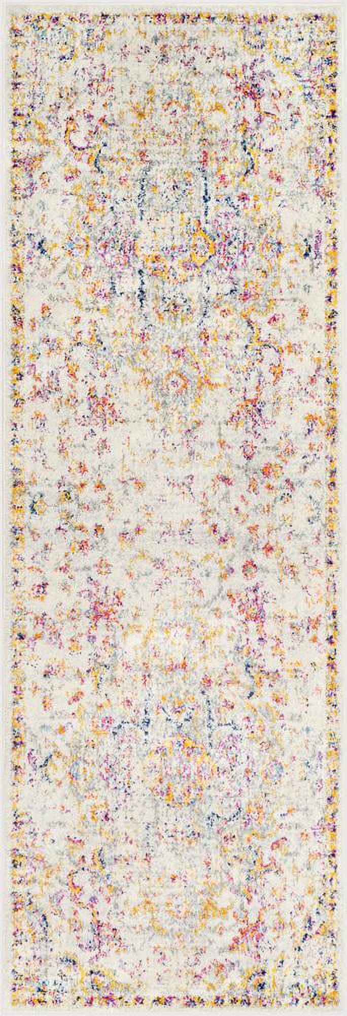 Mark&Day Area Rugs, 2x7 Toulouse Traditional Saffron Runner Area Rug (2 ...