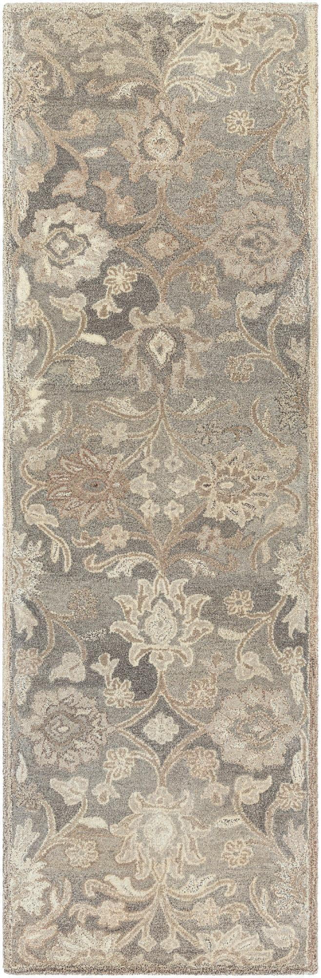 Mark&Day Area Rugs, 2x8 Eckville Traditional Taupe Runner Area Rug (2'6 ...