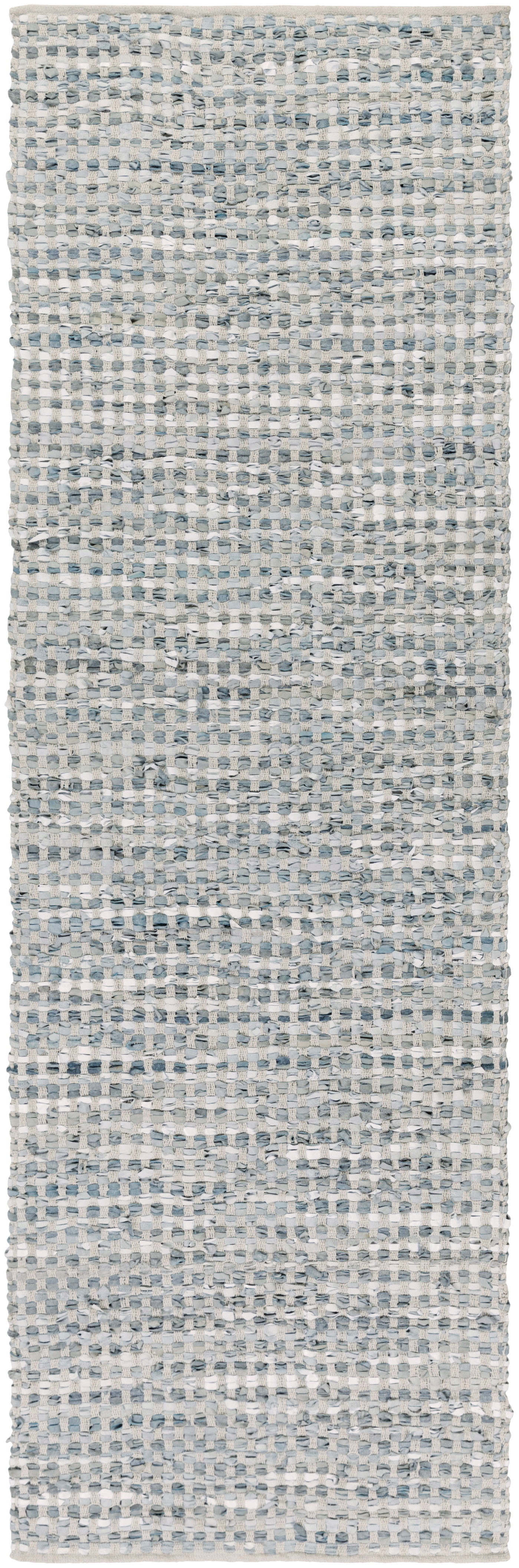 Mark&Day Area Rugs, 2x8 Sharice Modern Teal Runner Area Rug, Blue Beige ...