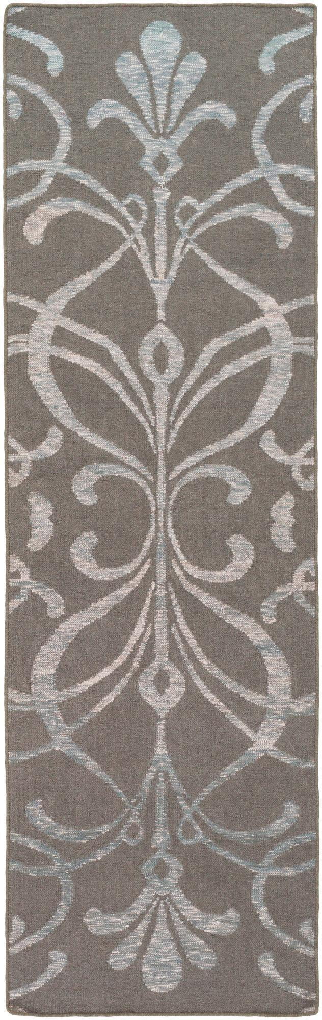 Mark&Day Area Rugs, 2x8 Stockton Modern Dark Brown Runner Area Rug (2'6 ...