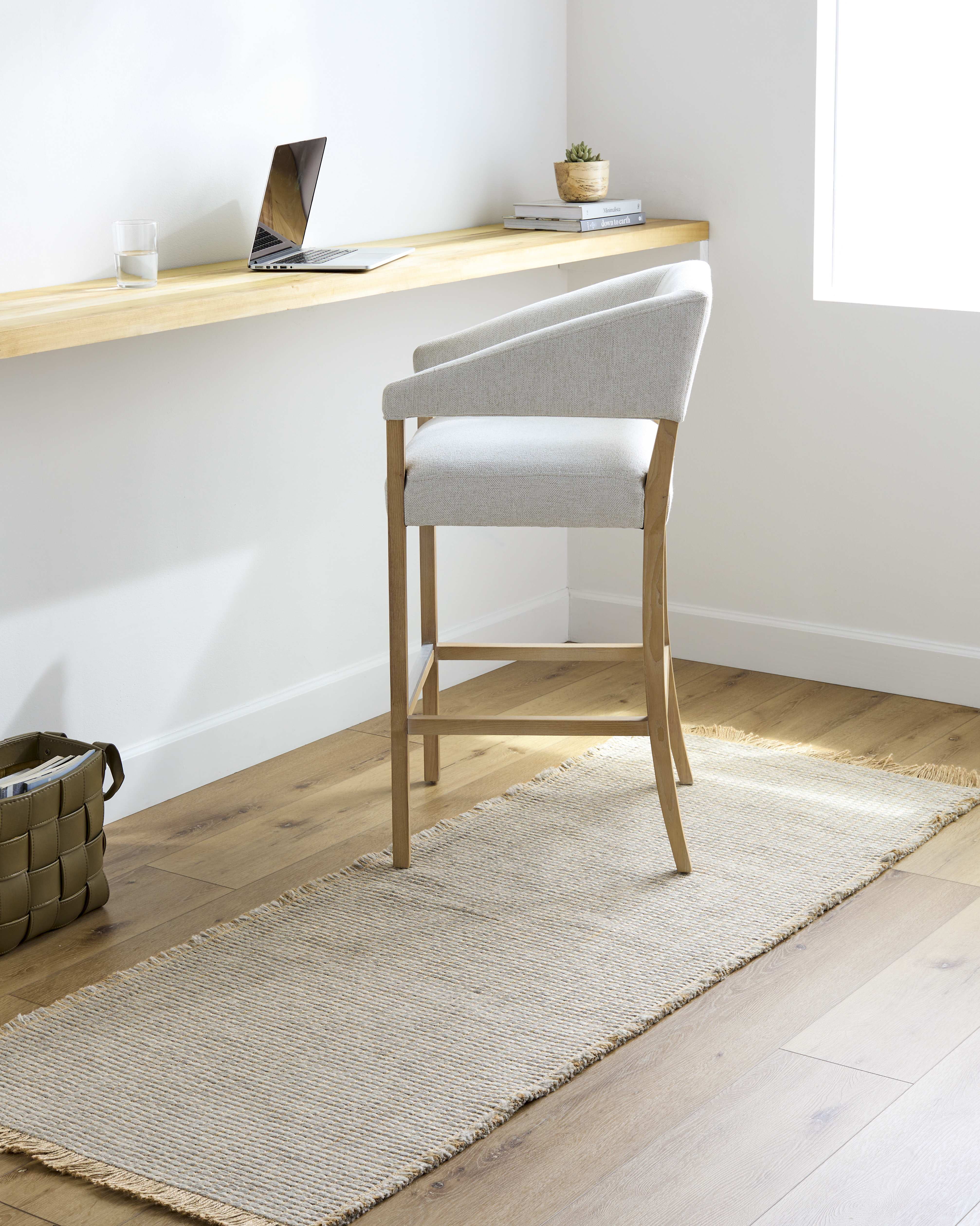 Mark&Day Area Rugs, 3x7 Hendy Solid and Border Gray Runner Area Rug (2 ...