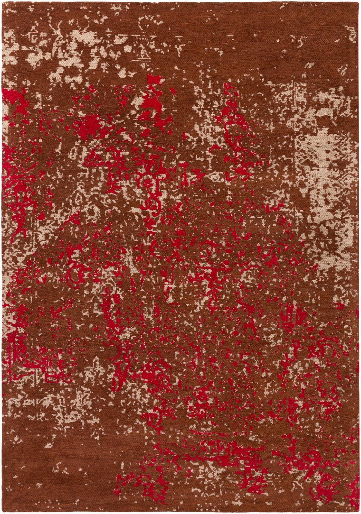 Mark&Day Area Rugs, 4x6 Coalville Modern Dark Red Area Rug (4' x 6 ...