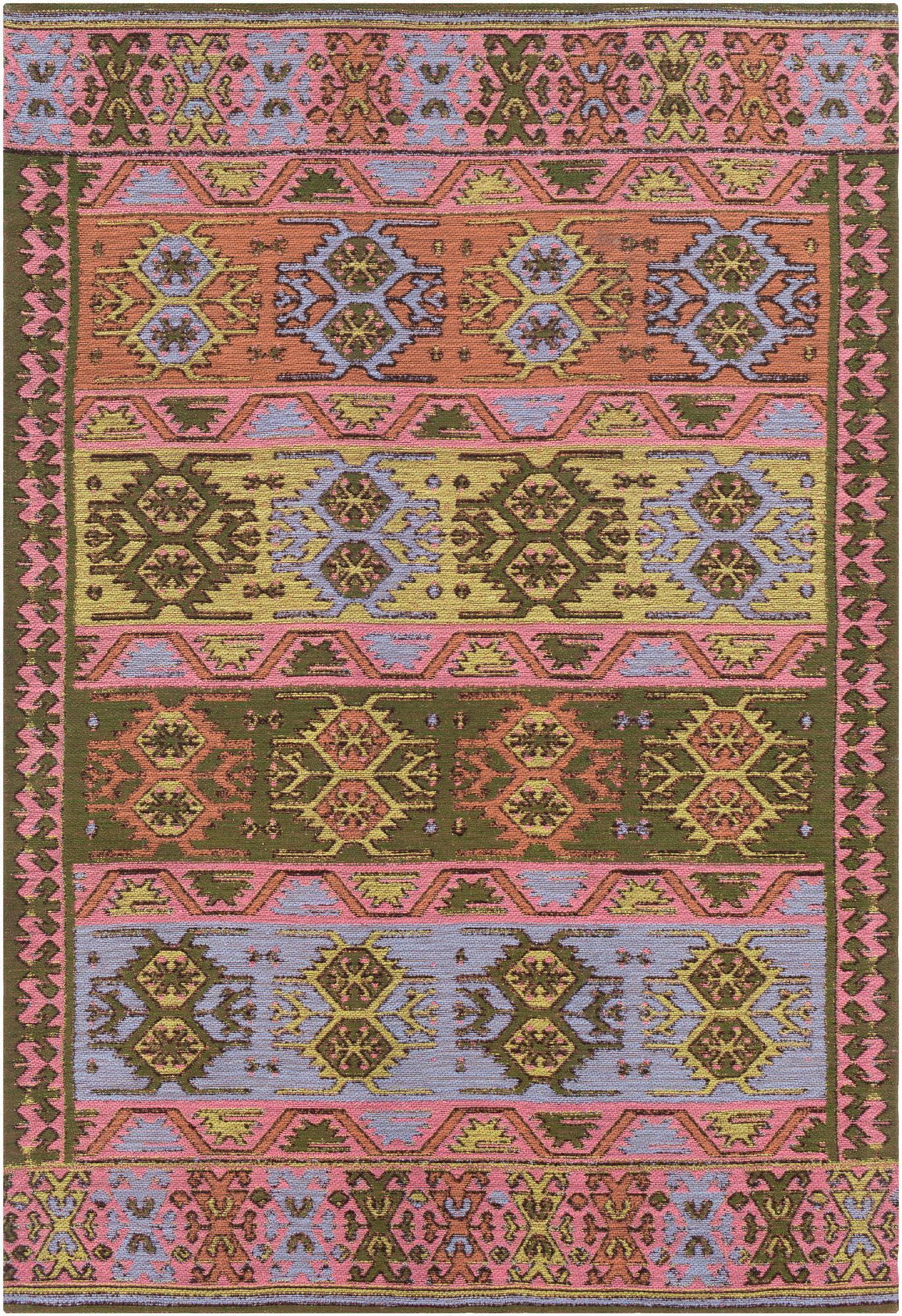 Mark&Day Area Rugs, 4x6 Nuil Global Pale Pink Area Rug (4' x 6 ...