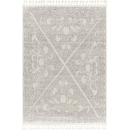 Mark&Day Area Rugs, 7x9 Wijtgaard Global Light Gray Area Rug (6'9" x 9 ...