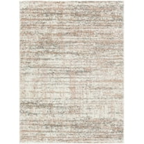 Ox Bay Meadow Distress Abstract Ivory, Blush 8 x 10 Brushstroke Area ...