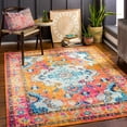 Mark&Day Area Rugs, 5x7 Kreijl Traditional Bright Orange Area Rug (5'3 ...