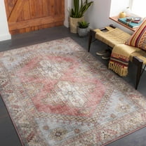 Mark&Day Area Rugs, 5x5 Woud Traditional Cream Square Area Rug (5'3 ...