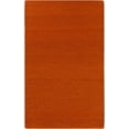 Mark&Day Area Rugs, 5x8 Aaron Modern Burnt Red Area Rug (5' x 8 ...