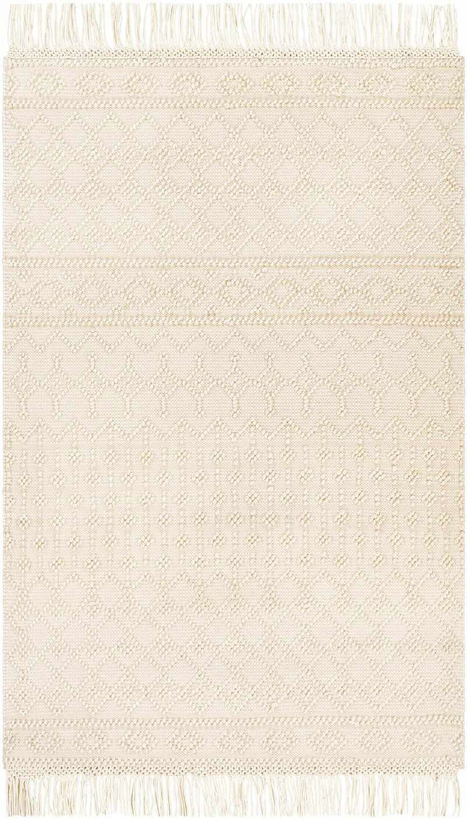 Mark&Day Area Rugs, 6x9 Amiens Cottage White Area Rug (6' x 9 ...